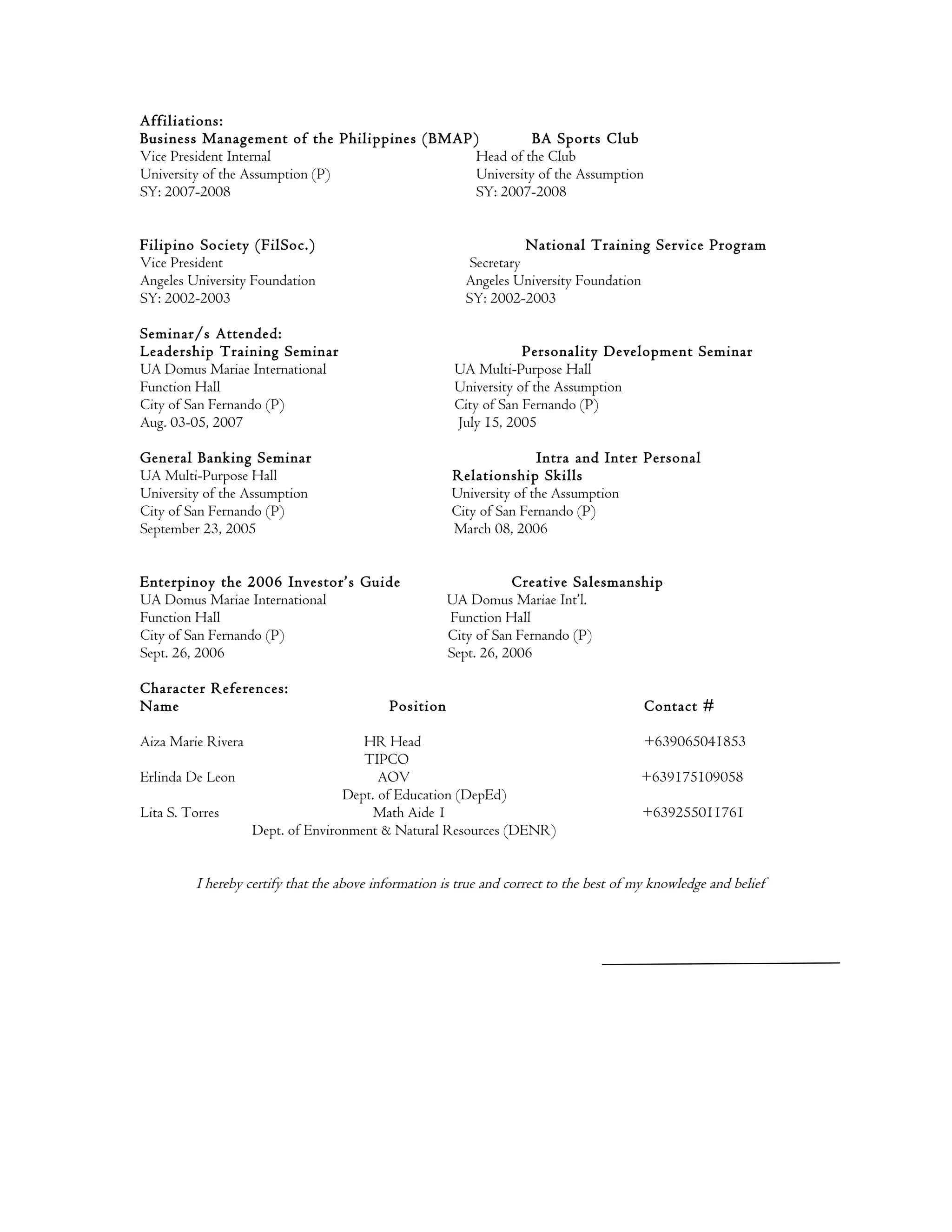 APRIL KRISTINE A | DOC | Business and Finance