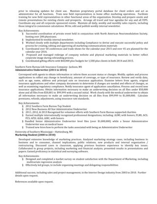 Payne Lauren Resume | PDF