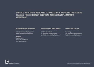 Dimenco_Brochure | PPT