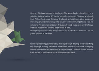 Dimenco_Brochure | PPT