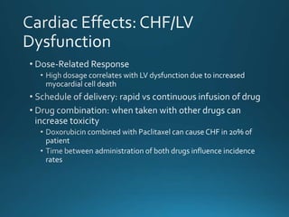 Cardiotoxicity of Chemotherapy | PPTX