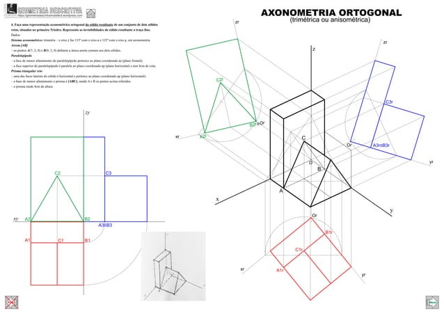 AXONOMETRIA ORTOGONAL | PPT