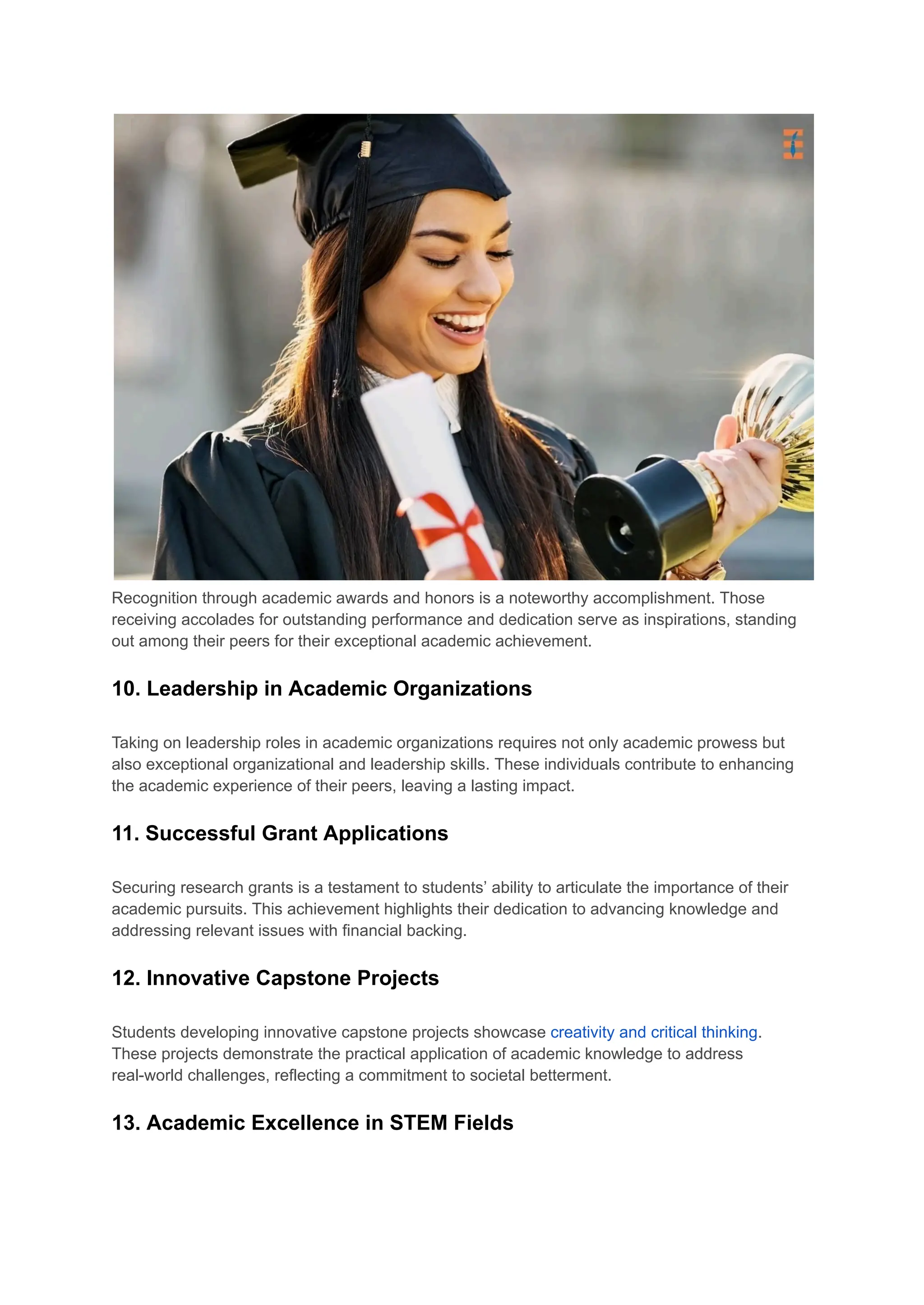 20 Academic Achievement Examples 2024_ Unlocking Success through ...