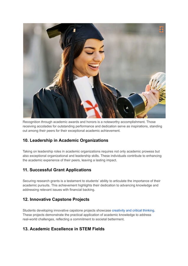 20 Academic Achievement Examples 2024_ Unlocking Success through ...