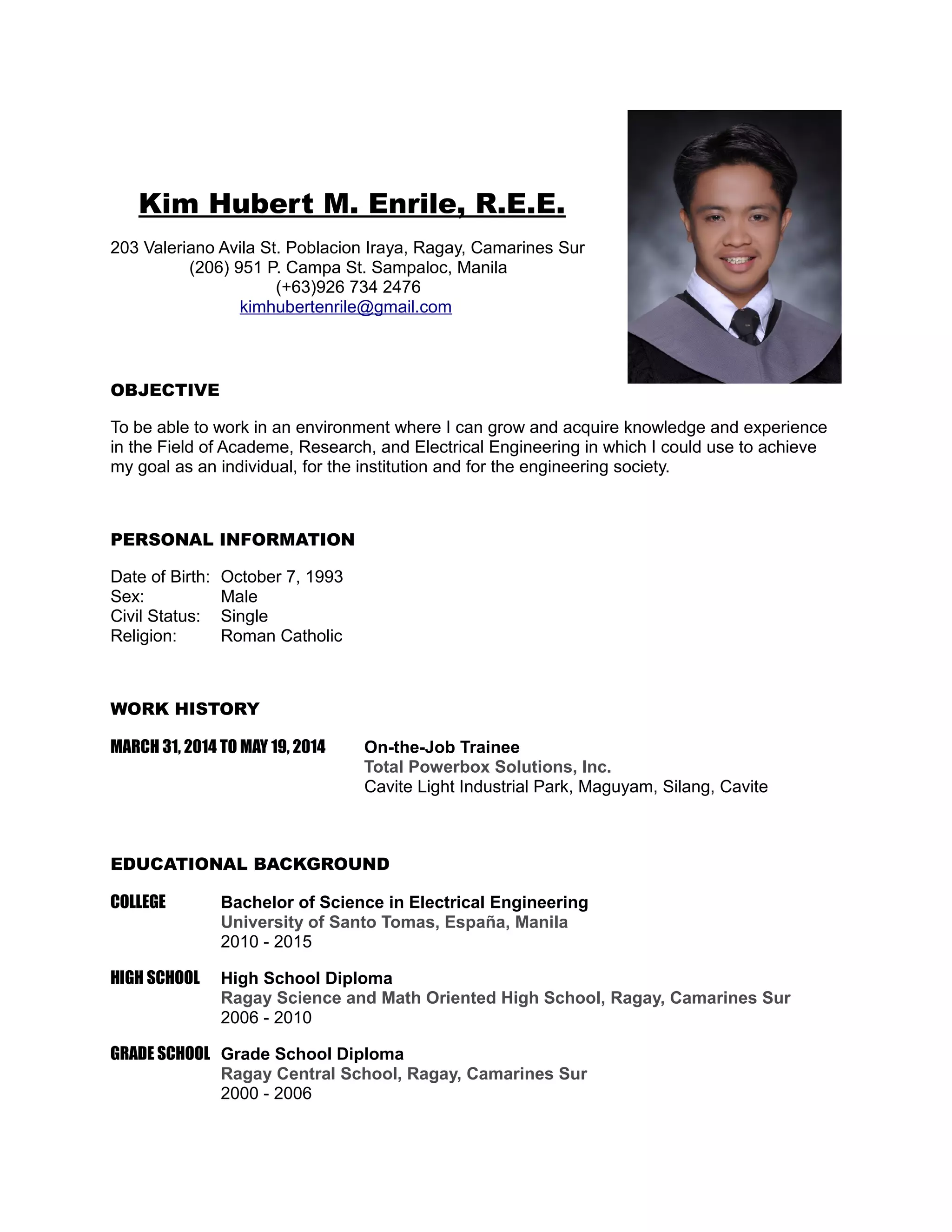 Resume (New) | PDF