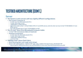 Lustre Generational Performance Improvements & New Features | PDF | Graphics Software | Computer ...