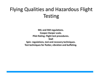 FLIGHT TESTING_ 20ANE*823 Module-5 .pptx