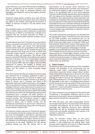 Applications of Trichoderma A Review | PDF