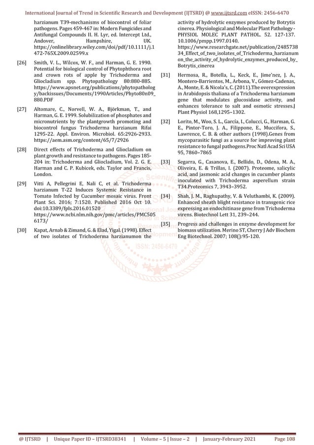 Applications of Trichoderma A Review | PDF