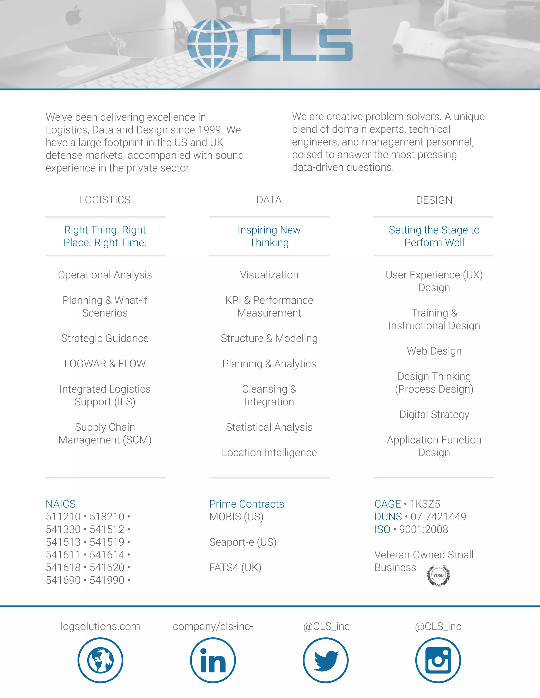 CLS-Capability-Statement | PDF | Logistics | Business