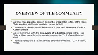 20B91A5432.COMMUNITY SURVEY PROJECT.pptx