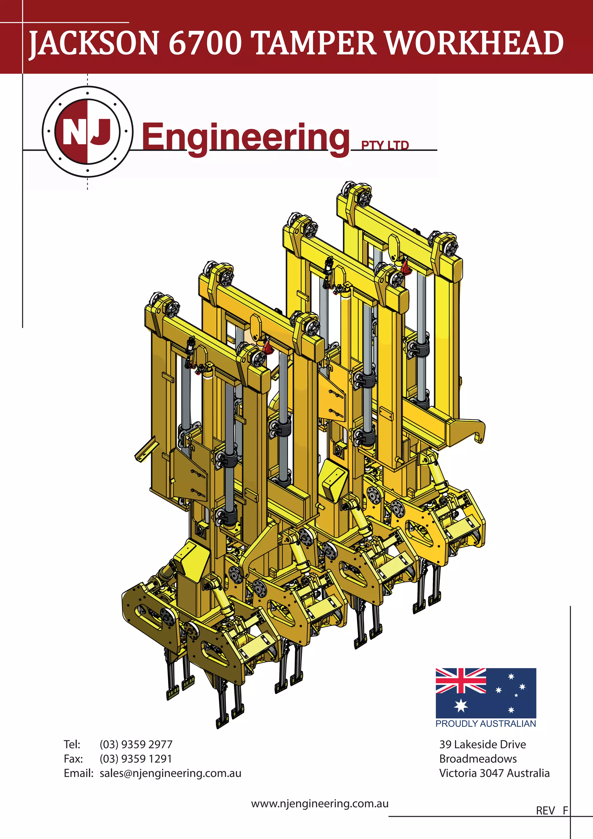 NJ Jackson 6700 Tamper Workhead Catalogue REV F | PDF