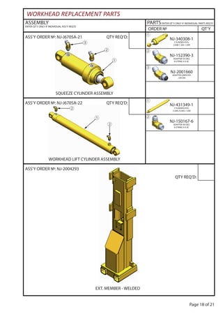 NJ Jackson 6700 Tamper Workhead Catalogue REV F | PDF