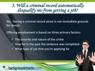 20 Frequently Asked Questions About Background Checks for Future ...