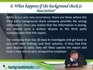 20 Frequently Asked Questions About Background Checks for Future ...