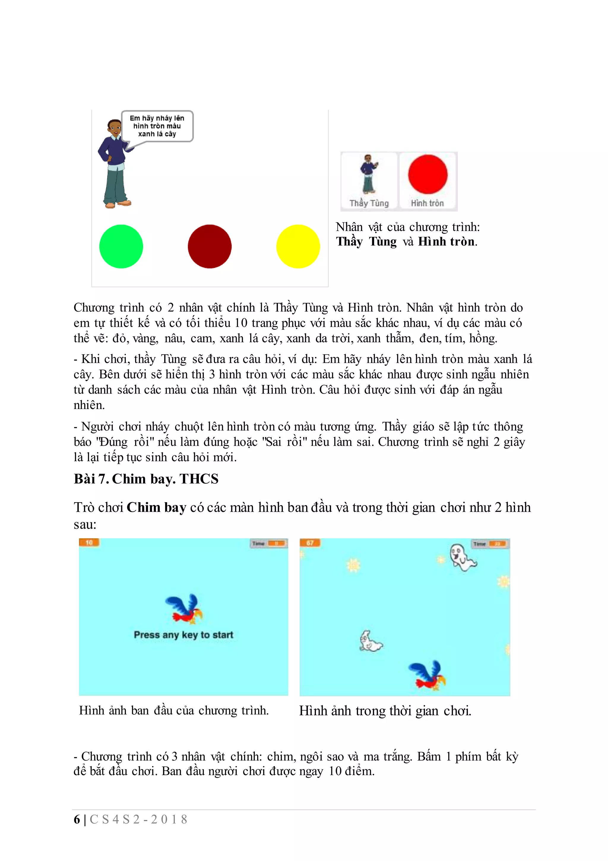 20 bai lap trinh scratch | DOCX