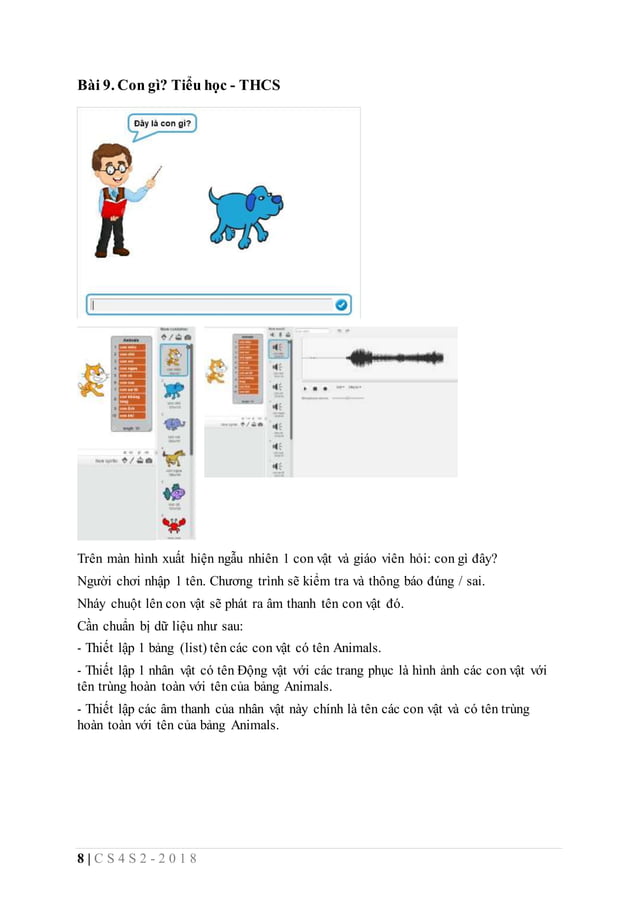 20 bai lap trinh scratch | DOCX