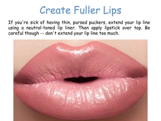 20 Basic Beauty Tips you May not Know | PPT