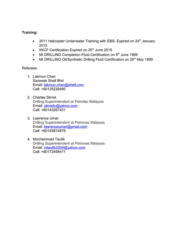 PERSONAL DATA John Fabian | DOC