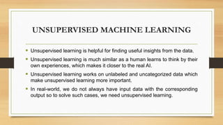 INTRODUCTION TO MACHINE LEARNING.pptx