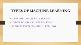 INTRODUCTION TO MACHINE LEARNING.pptx