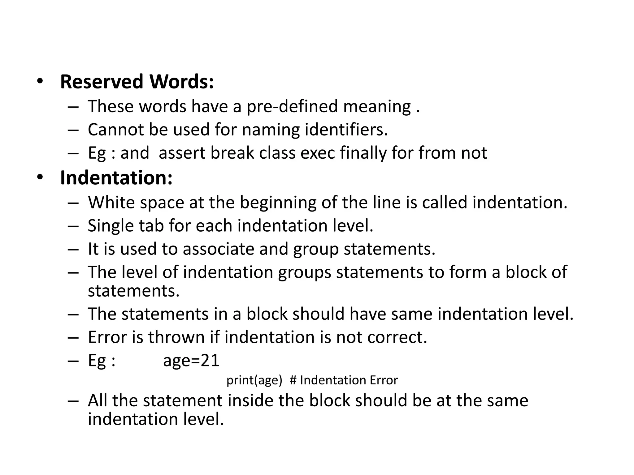 20BCT23 – PYTHON PROGRAMMING.pptx | Free Download