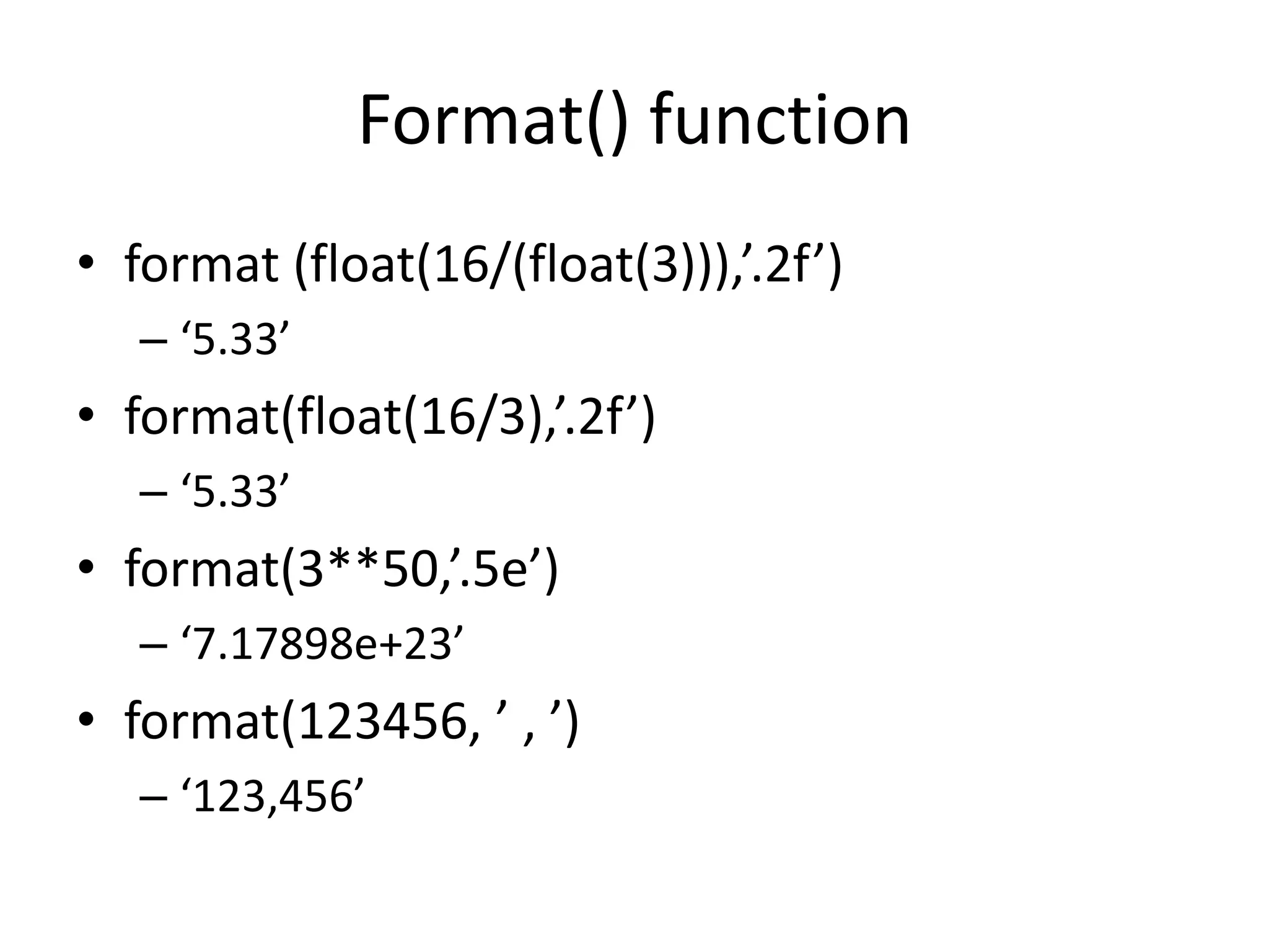 20BCT23 – PYTHON PROGRAMMING.pptx | Free Download