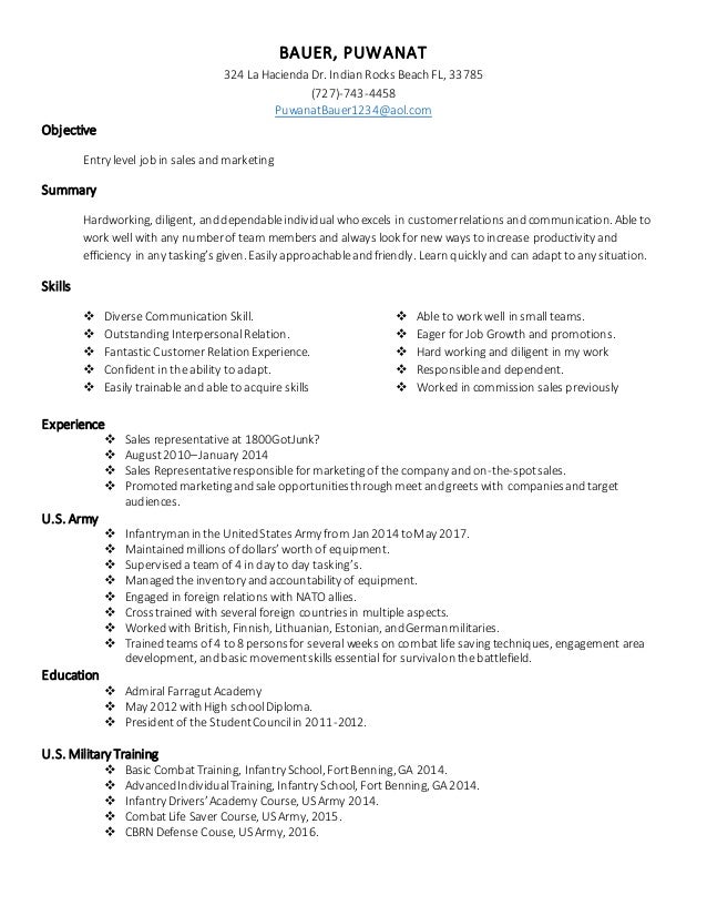 BAUER Resume Final BAUER Resume Final