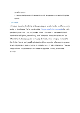20 Best JavaScript Frameworks For 2023.pdf