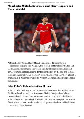 20+ Best Left-Footed Centre-Backs_ Defenders with an Advantage.pdf