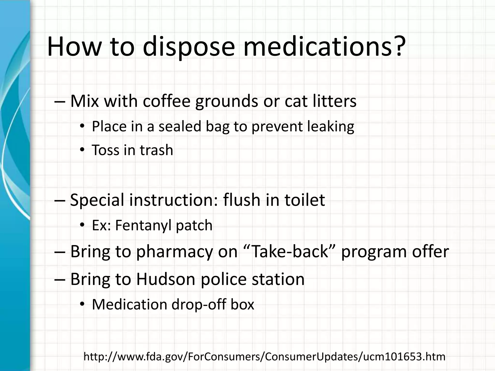 Medication Safety Presentation | PPTX