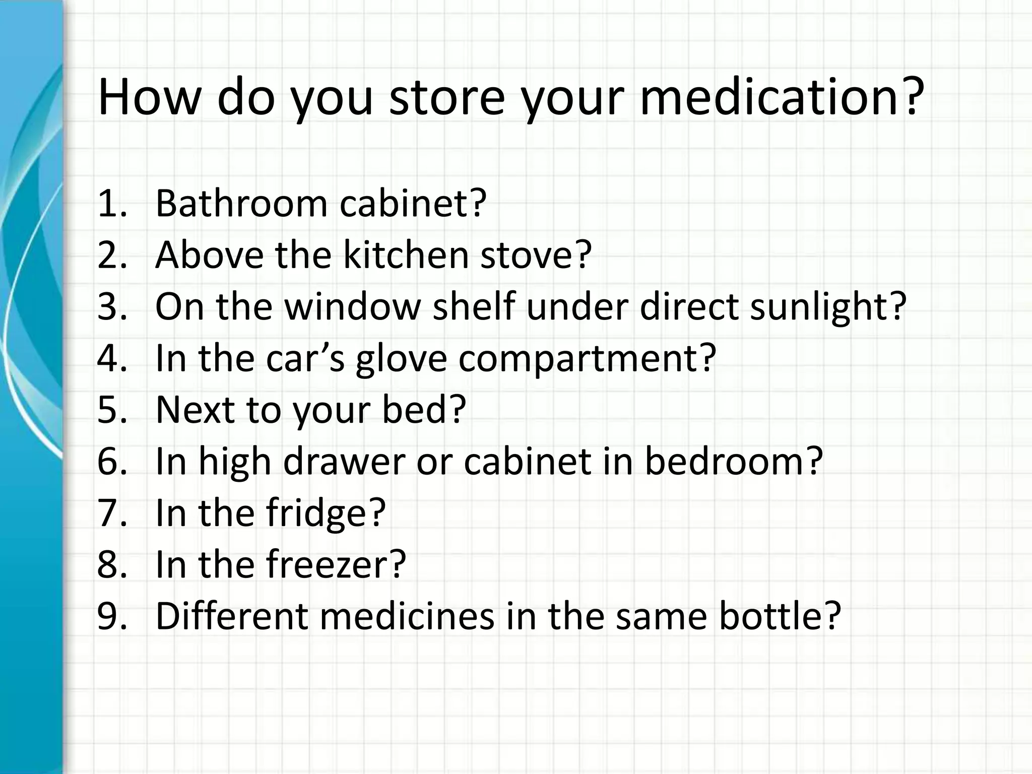 Medication Safety Presentation | PPTX