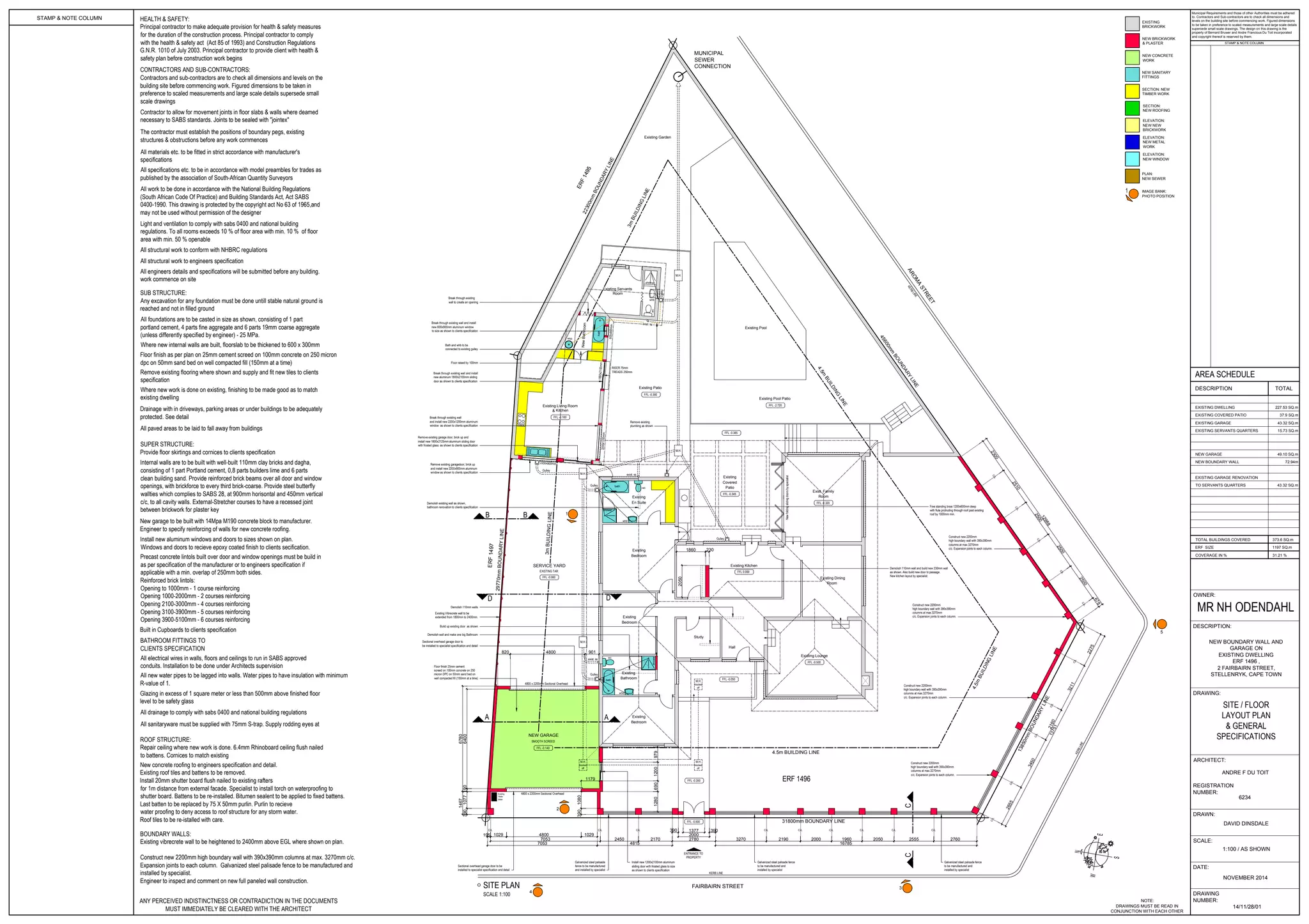 House Odendahl (SITE PLAN)-A1 | PDF | Construction Industry | Industries