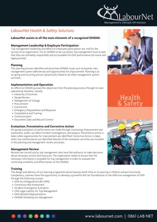 LabourNet Corporate Brochure | PDF