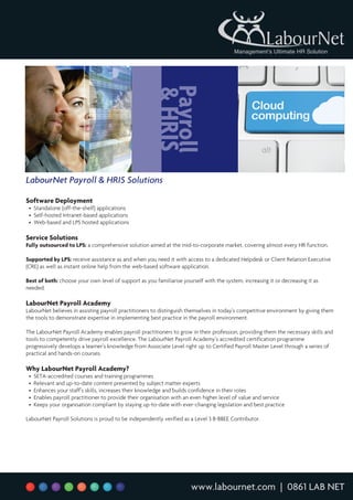 LabourNet Corporate Brochure | PDF