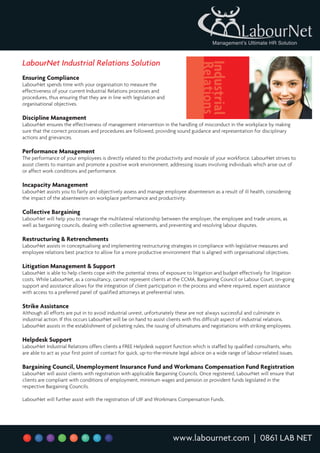 LabourNet Corporate Brochure | PDF