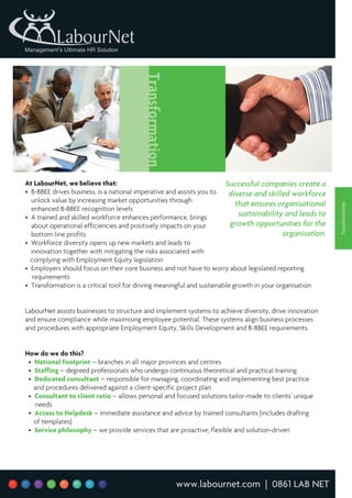 LabourNet Corporate Brochure | PDF