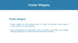 Flutter_GTU 8th Sem Gtu Format PPT for Presentation | PDF