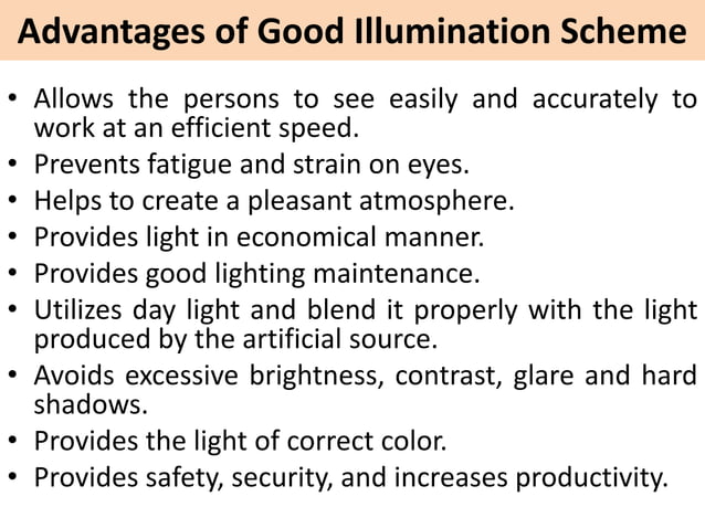 UNIT III PRINCIPLES OF ILLUMINATION | PPT