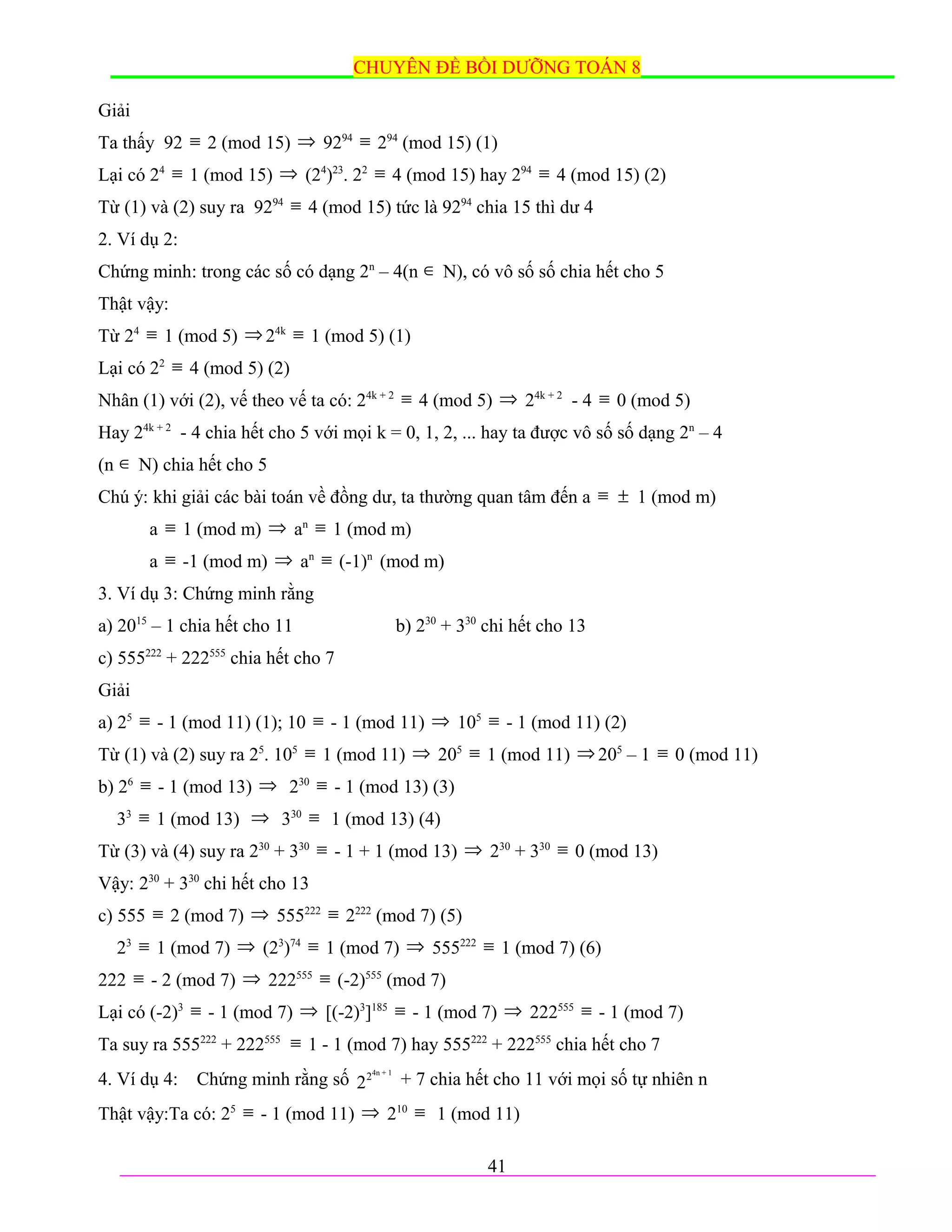 20 chuyen de boi duong toan 8 | PDF