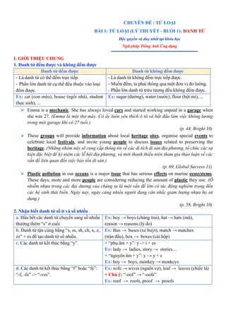 20 CHUYÊN ĐỀ TỔNG ÔN NGỮ PHÁP ỨNG DỤNG (BÀI GIẢNG + BÀI THI ONLINE ...