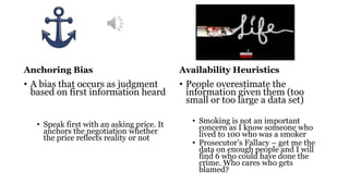 20 cognitive biases that affect your decision | PDF