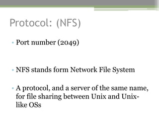 20 common port numbers and their purposes | PPTX