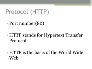 20 common port numbers and their purposes | PPTX