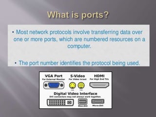 20 common ports and their purposes | PPT