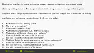 20 Comprehensive Checklist of Designing and Developing a Website | PDF