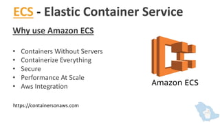Containers on AWS | PPTX