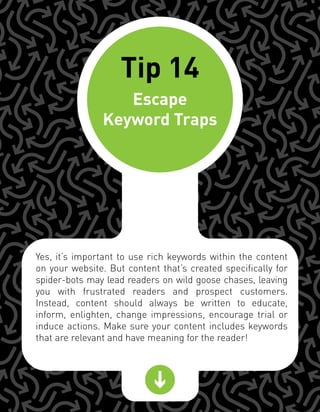 20 content marketing tips | PDF