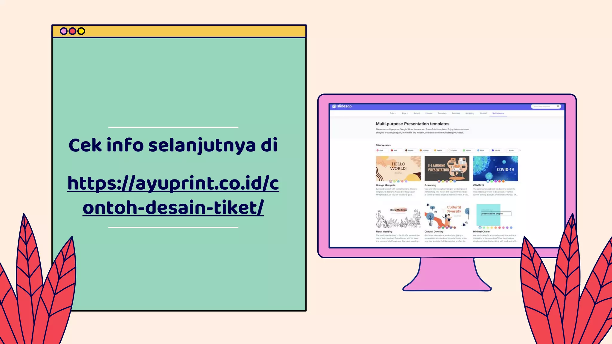 20 contoh desain tiket | PDF