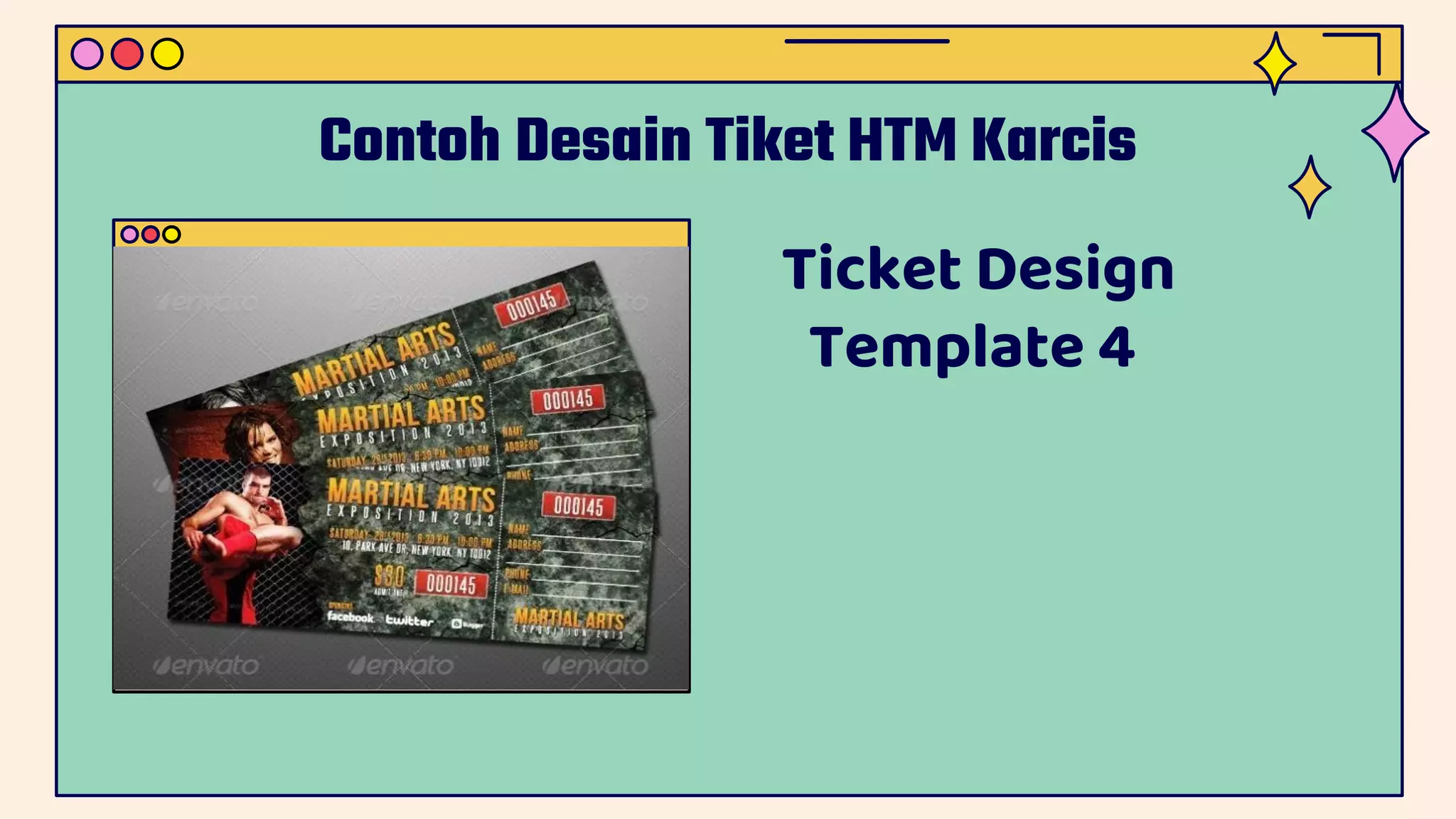 20 contoh desain tiket | PDF